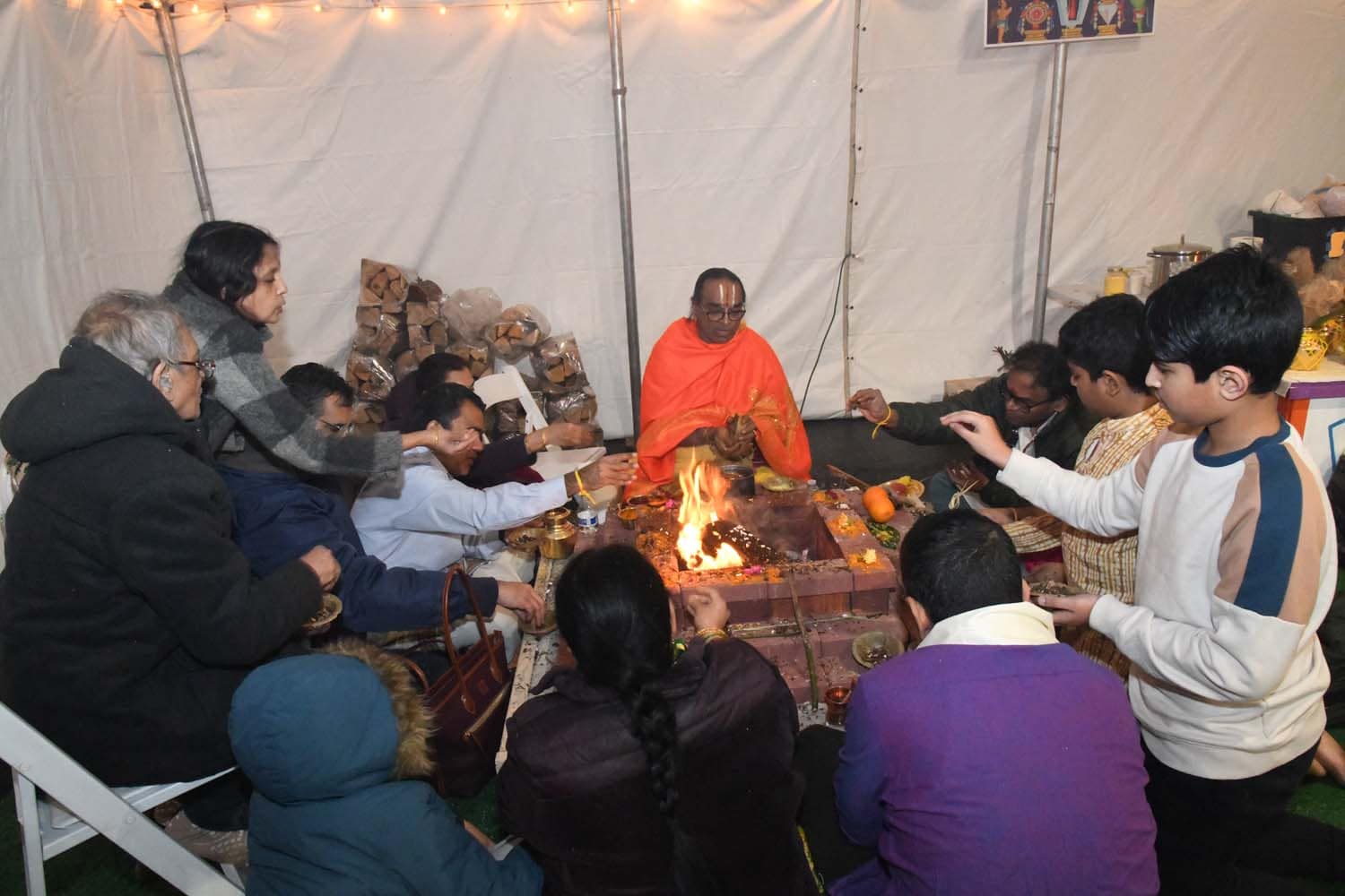 Sri Mahalakshmi Shila Vigraha Pratista Mahostava Sahitha Sri Mahalakshmi Yagam 2024 Day 02 - ALTGC