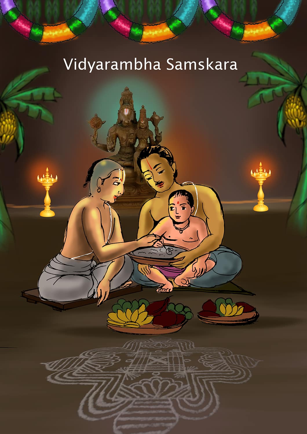 Vidyarambha Samskara - ALTGC