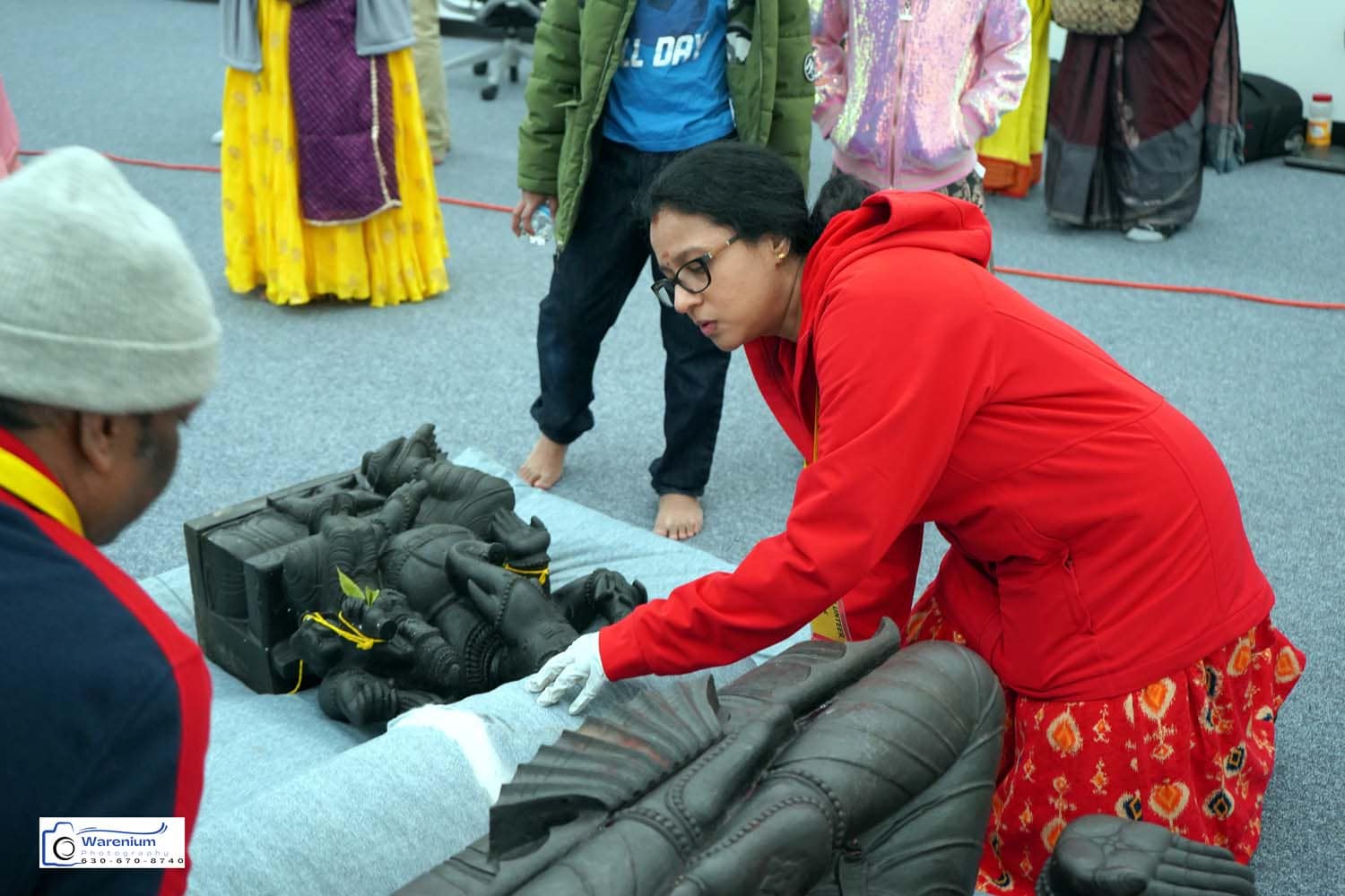Sri Mahalakshmi Shila Vigraha Pratista Mahostava Sahitha Sri Mahalakshmi Yagam 2024 Day 03 - ALTGC