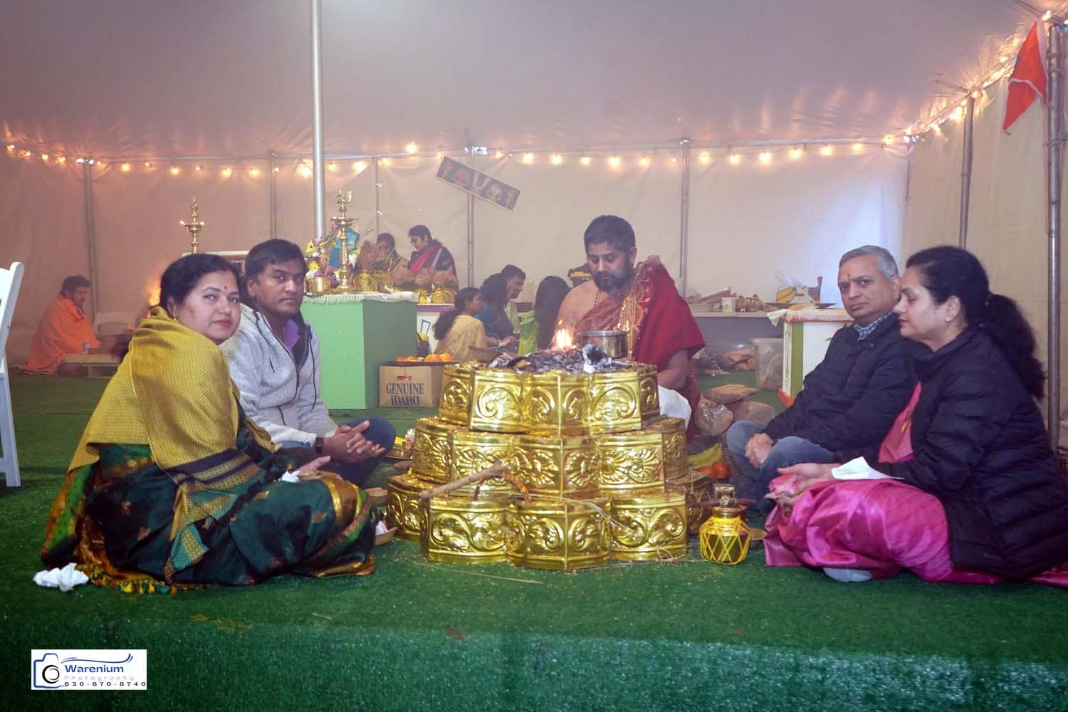 Sri Mahalakshmi Shila Vigraha Pratista Mahostava Sahitha Sri Mahalakshmi Yagam 2024 Day 03 - ALTGC